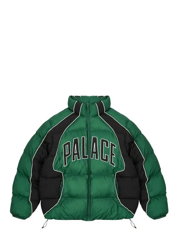 PALACE Sport Mit Puffer Jacket - Green/black