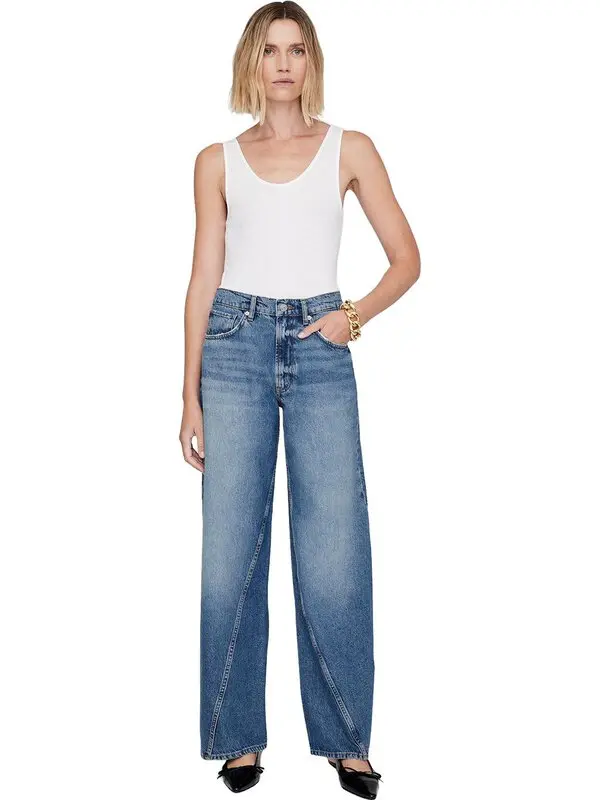 ANINE BING Brie Jean - Blue