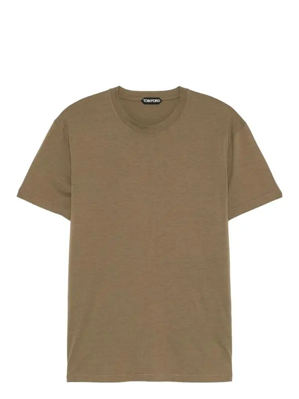 TOM FORD Mélange T-shirt - Green
