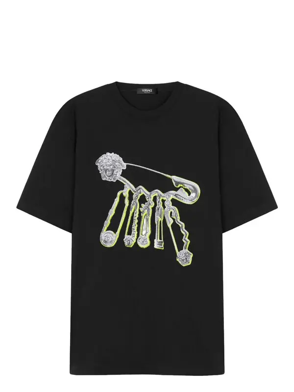 Versace Pop Pin T-shirt - Black