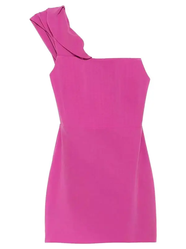 Alex Perry Crepe Corset Mini Dress - Pink