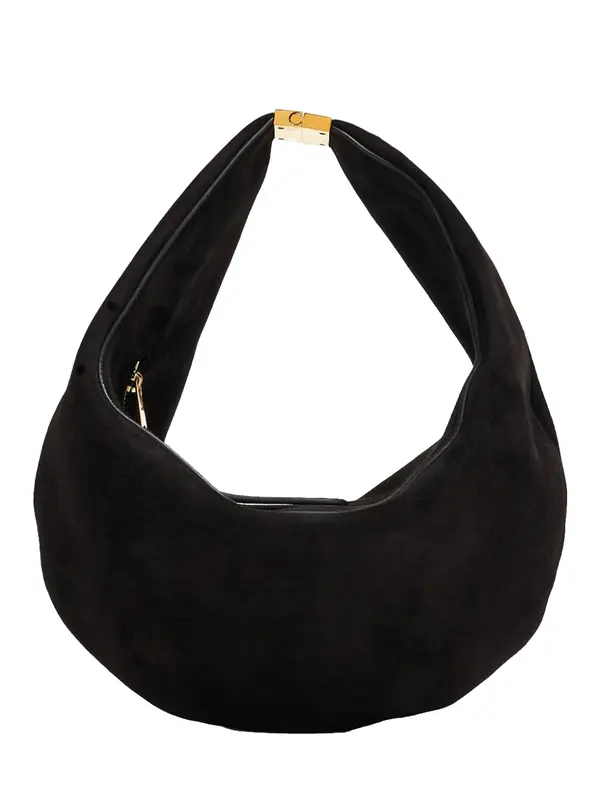 Khaite Small Olivia Shoulder Bag - Black