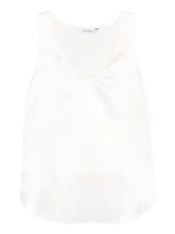 Max Mara Filly Top - White