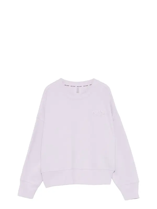 Dkny Embroidered Sweatshirt - Purple