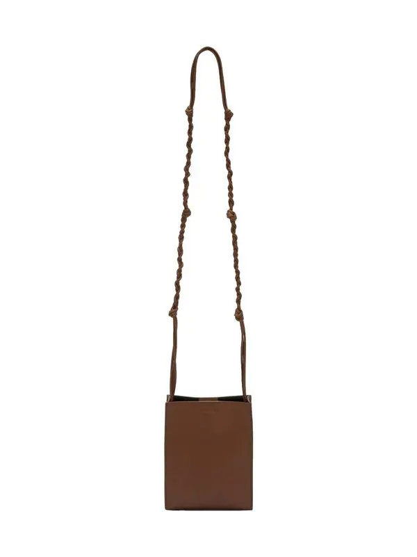 JIL SANDER Small Tangle Shoulder Bag - Brown