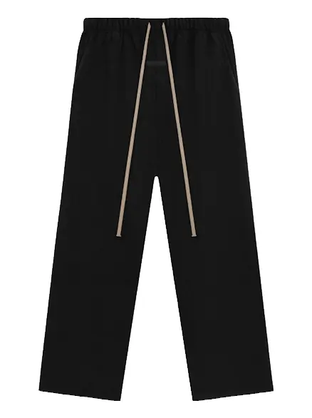 Fear Of God Essentials Brushed Relaxed Pant - Black