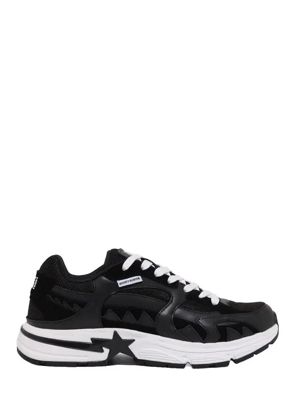 BAPE Shark Sta Bounty Hunterin Sneakers - Black/white