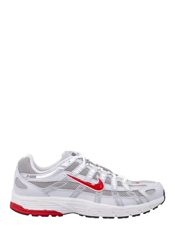 Nike P-6000 Athletic Sneakers - Grey Fire Red