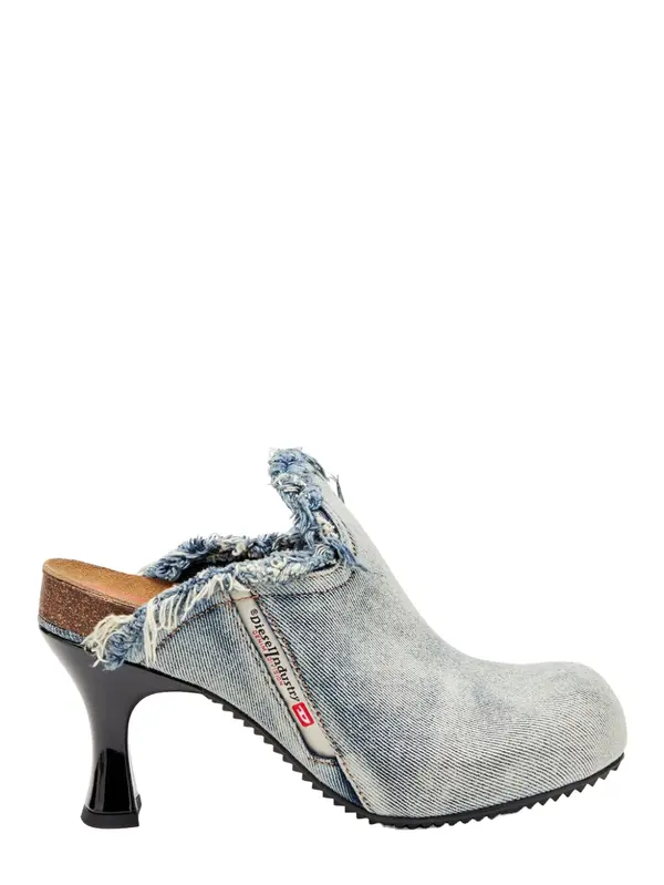 DIESEL® 80mm D-woodstock Mules - Blue