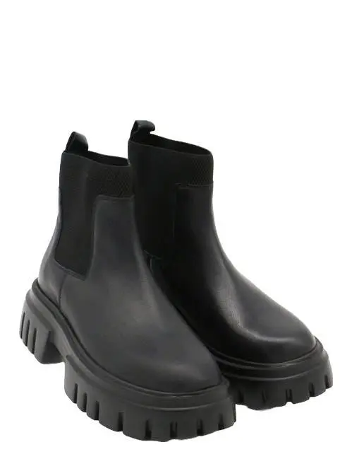 STIVALI NEW YORK Agora Platform Chelsea Boots - Black