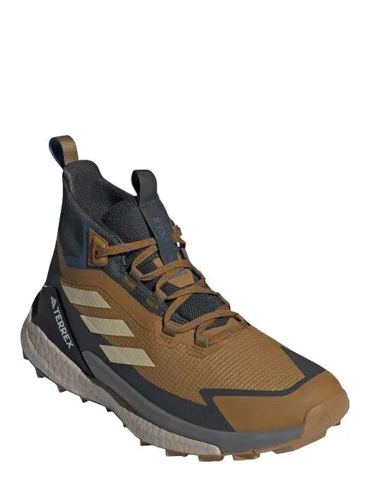 Adidas Terrex Free Hiker 2.0 Mid Gore-tex® Hiking Shoe - Bronze/ Savannah/ Carbon
