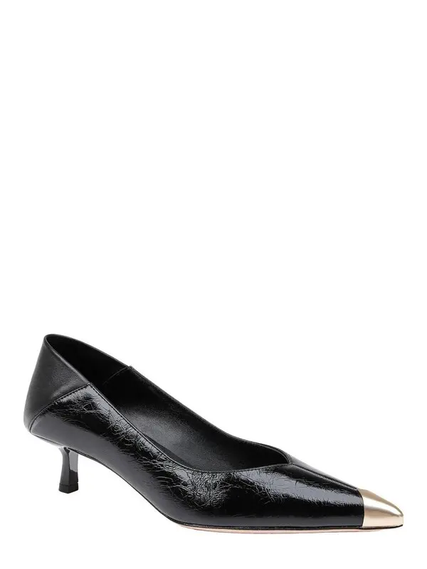 L'Agence Garlan Leather Pumps - Black Patent