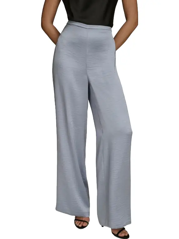 Donna Karan New York Wide Leg Trousers - Glacial Blue