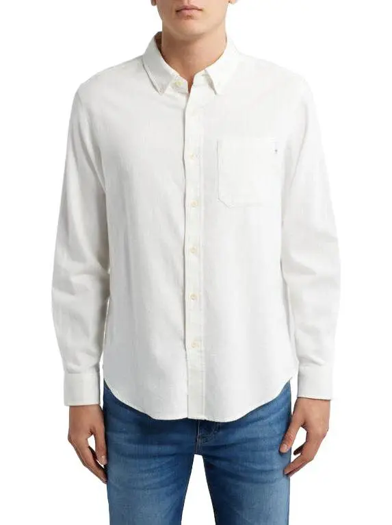 Ag Aiden Classic Fit Button-down Shirt - White