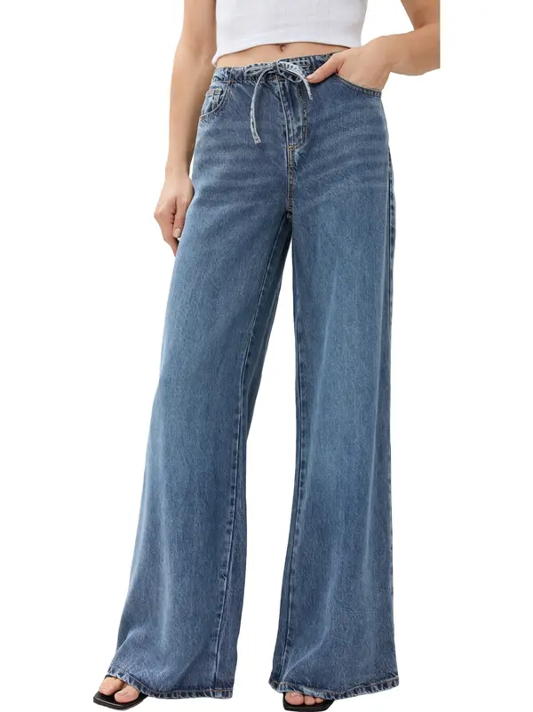 Splendid Lounge Denim Pants - Indigo