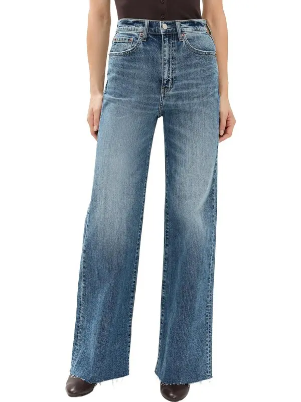 DAZE Far Out Wide Leg Jeans - Stunner