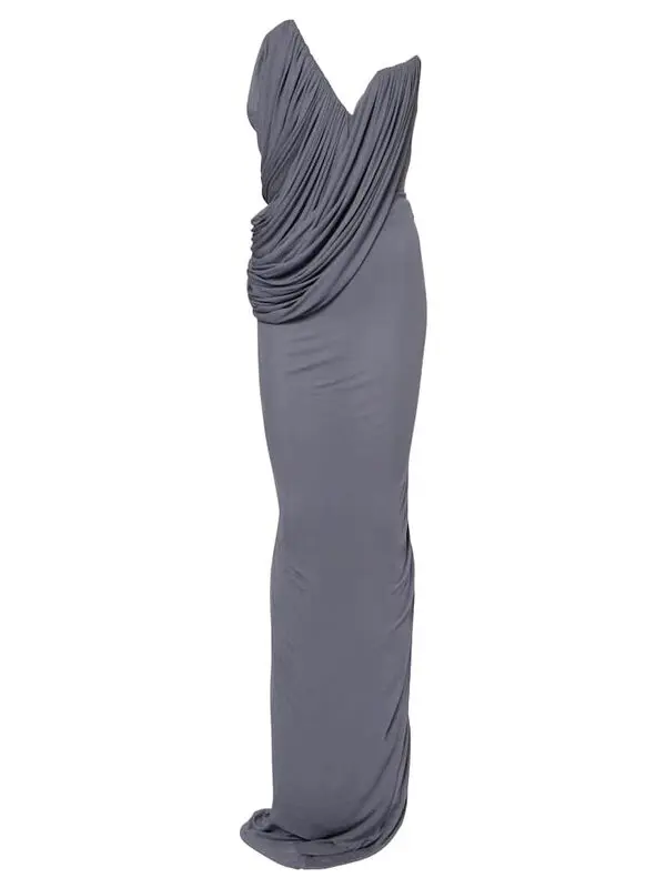 Maticevski Systema Gathered Gown - Grey
