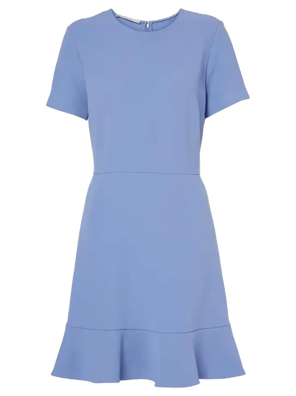 Stella McCartney Iconic Ruffled Minidress - Blue