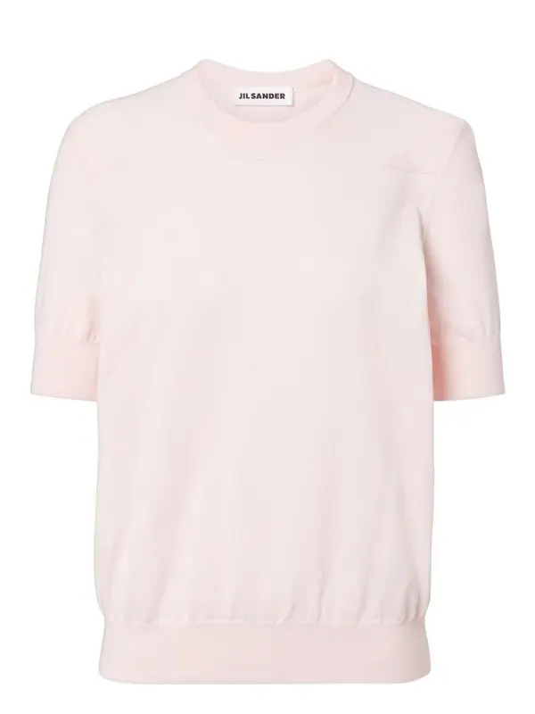 JIL SANDER Cotton Sweater - Pink
