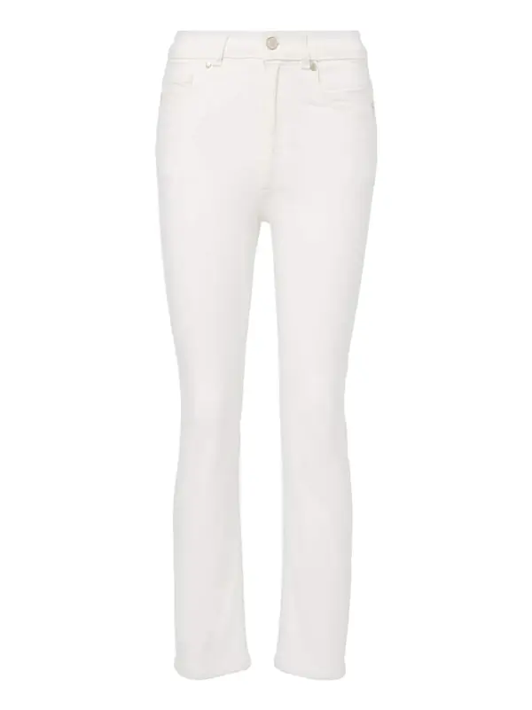 Dorothee Schumacher High-rise Straight Jeans - White