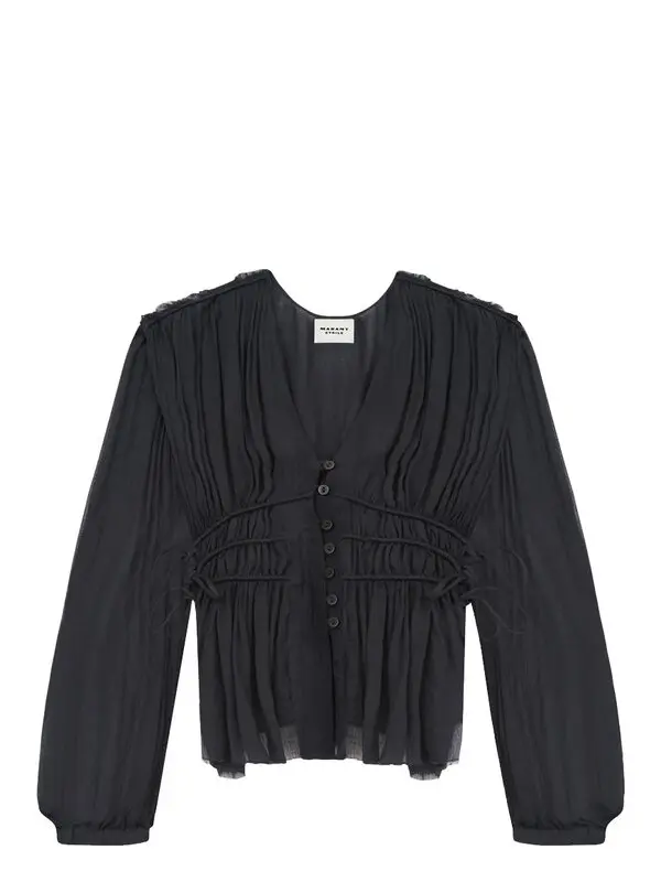 MARANT ETOILE Axeline Top - Black