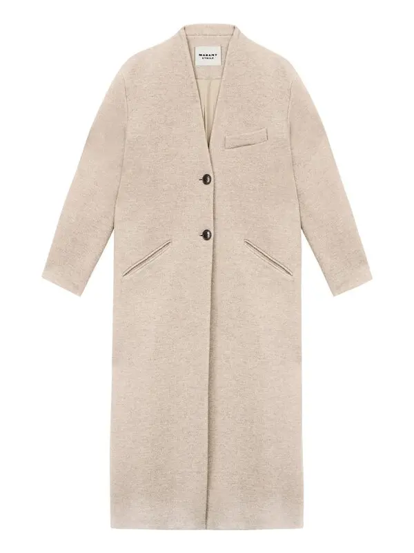 MARANT ETOILE Eris Coat - Beige