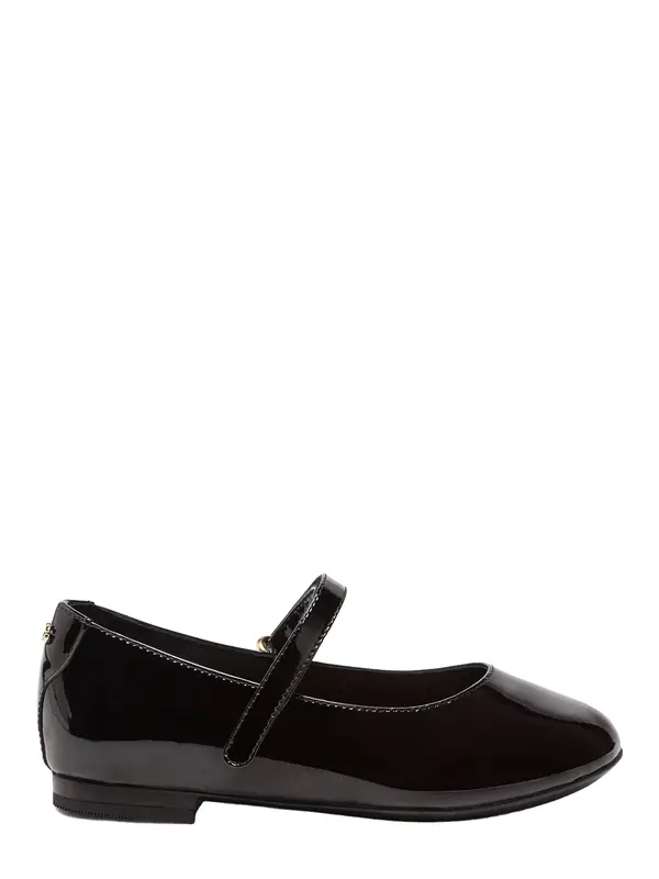 Dolce & Gabbana Leather Ballerinas - Black