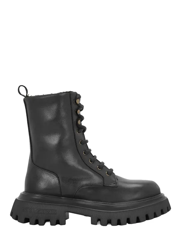 Dolce & Gabbana Hi Trekking Ankle Boots - Black