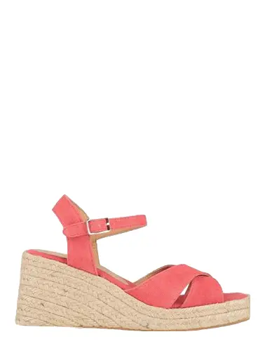 CastaÑer Canvas Espadrille Sandals - Red