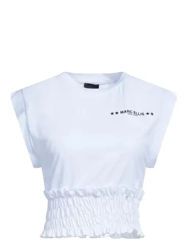 MARC ELLIS Cotton Jersey Top - White