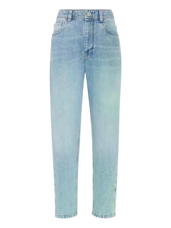 Brunello Cucinelli Tapered Jeans - Blue