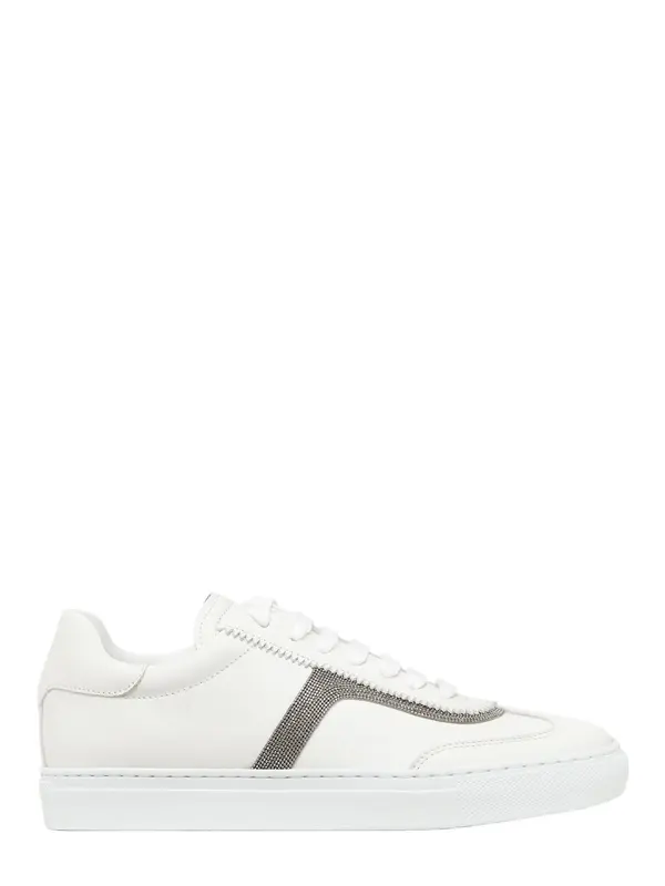 Brunello Cucinelli Leather Sneakers - White