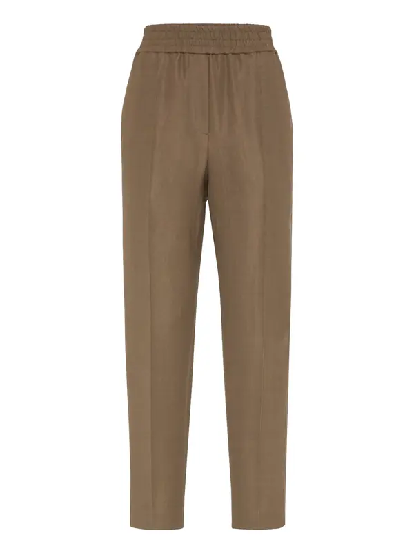 Brunello Cucinelli Pull-on Trousers - Brown