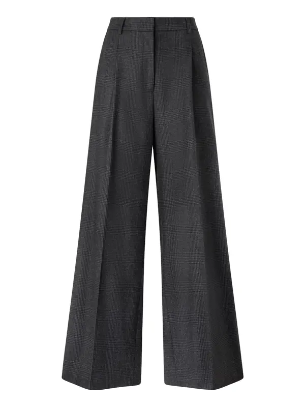 Boglioli High-waisted Trousers - Grey
