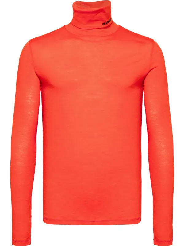 JIL SANDER Lightweight Technical Top - Red