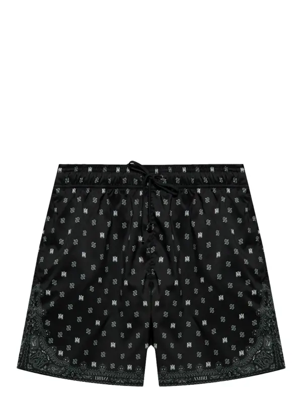 Amiri Ma Swim Shorts - Black