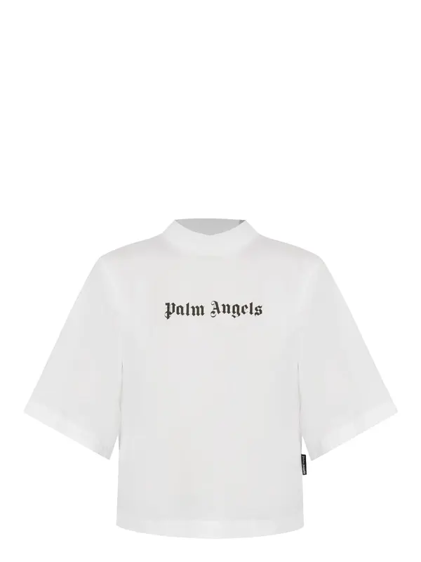 Palm Angels Logo-print T-shirt - White