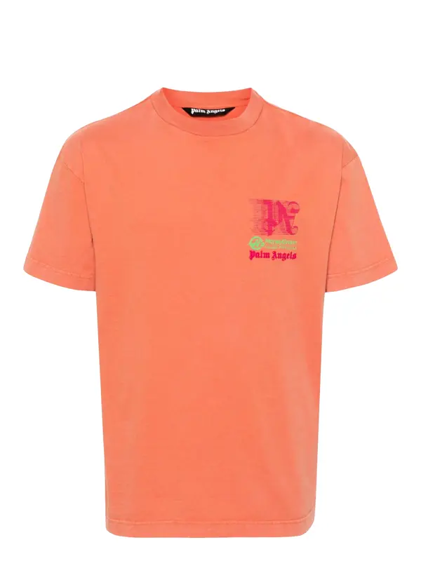 Palm Angels X Moneygram Haas F1 T-shirt - Orange