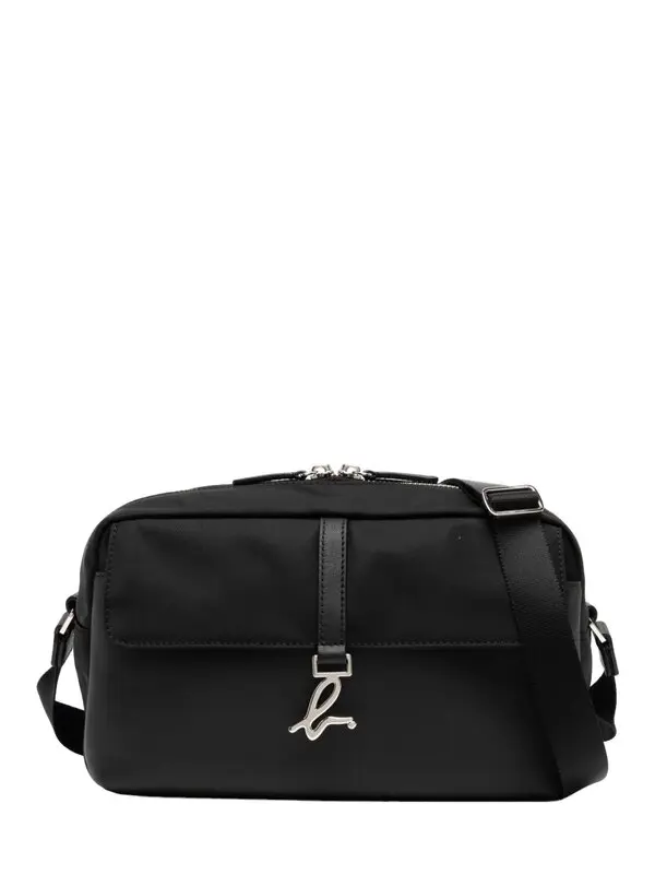 AGNÈS B. Logo-plaque Crossbody Bag - Black
