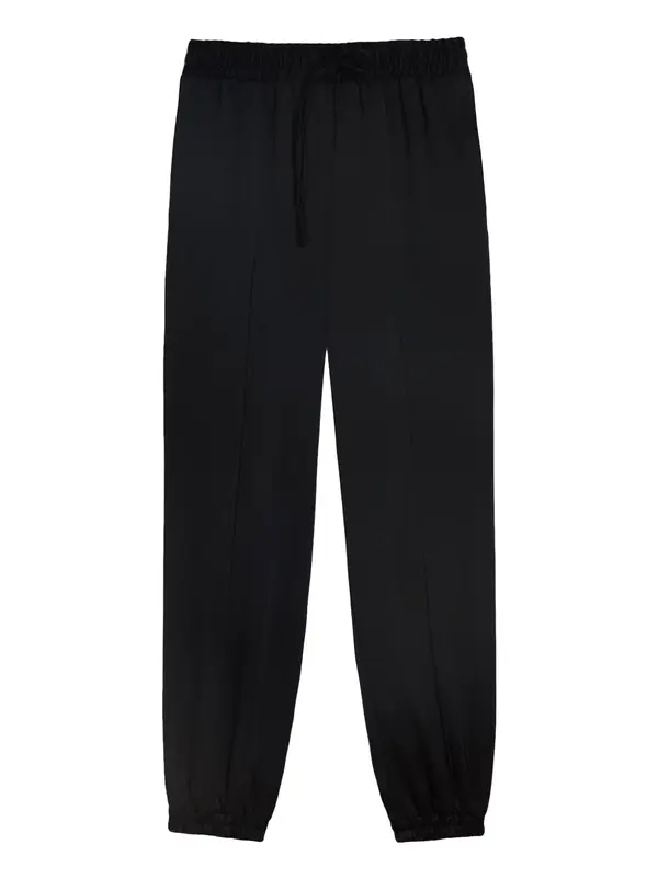 JIL SANDER Pressed-crease Trousers - Black
