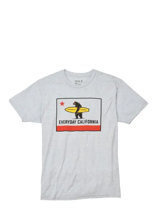 EVERYDAY CALIFORNIA El Classico Tee - Silver Snow