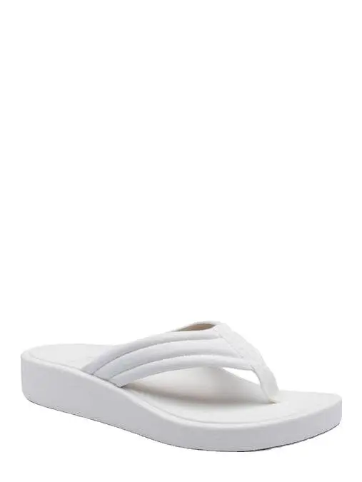 ABEO Paseo Thong Sandal - White - Regular