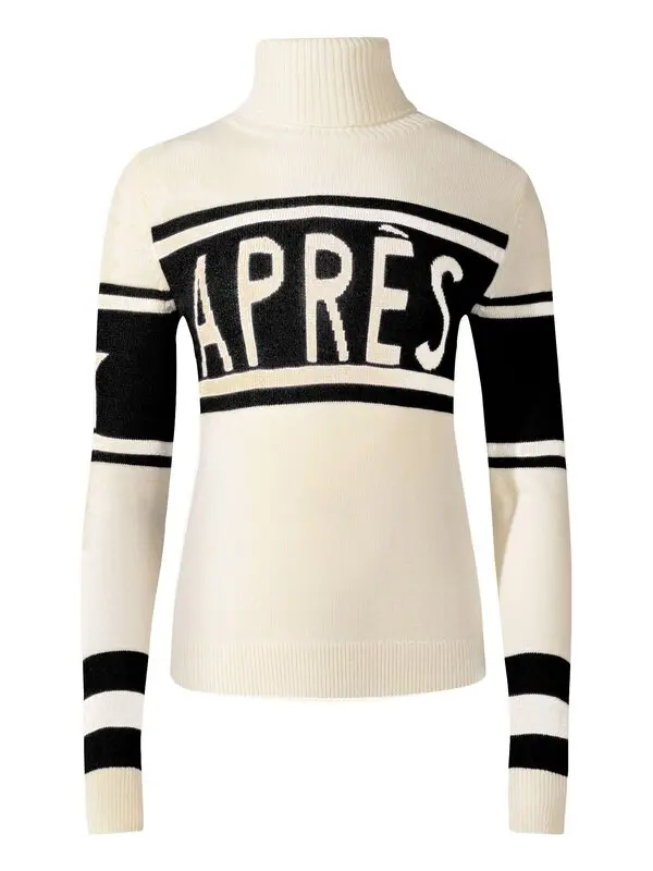 Perfect Moment Apres Merino Wool Sweater - White