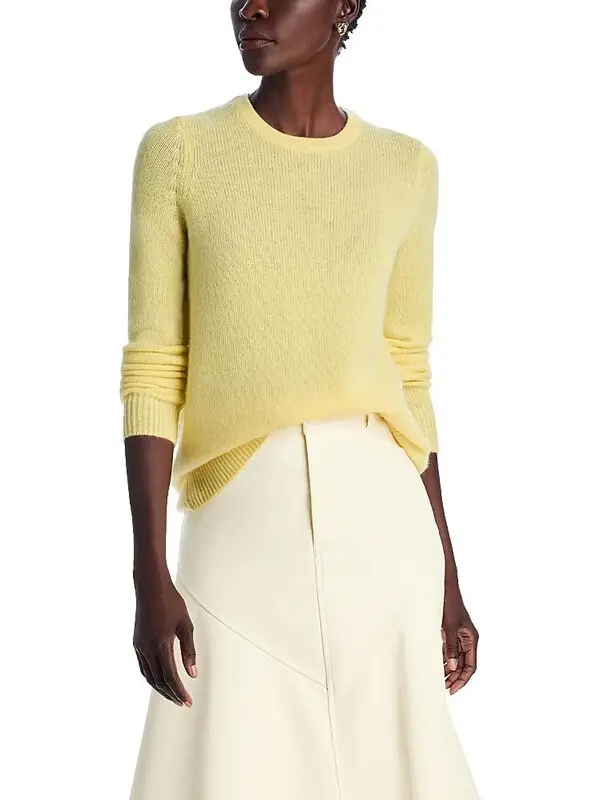Bloomingdale'S Crewneck Sweater - Buttercup