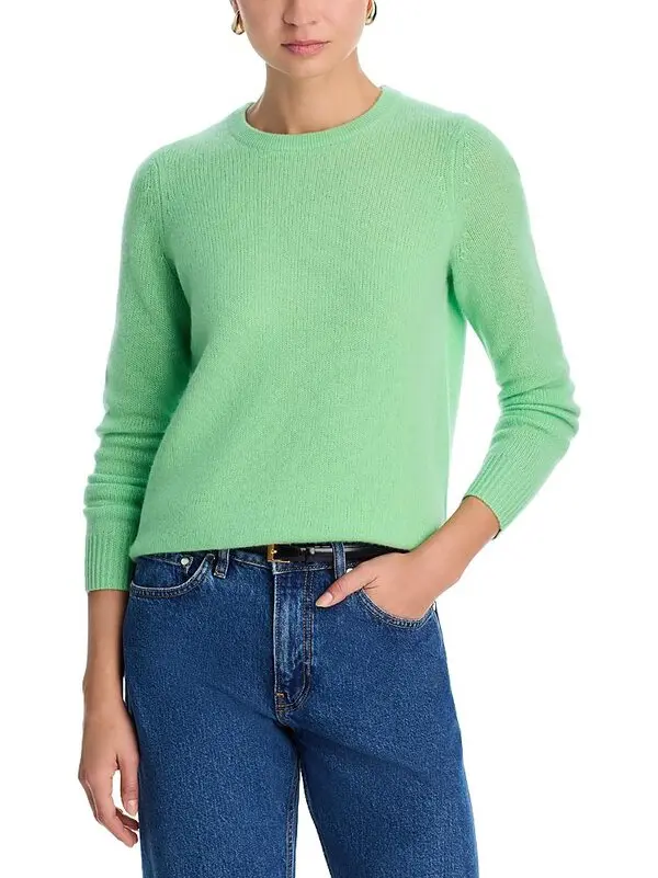 Bloomingdale'S Crewneck Sweater - Celery