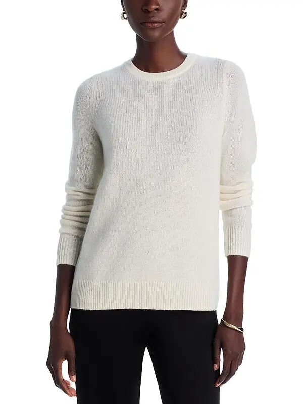 Bloomingdale'S Crewneck Sweater - Ivory