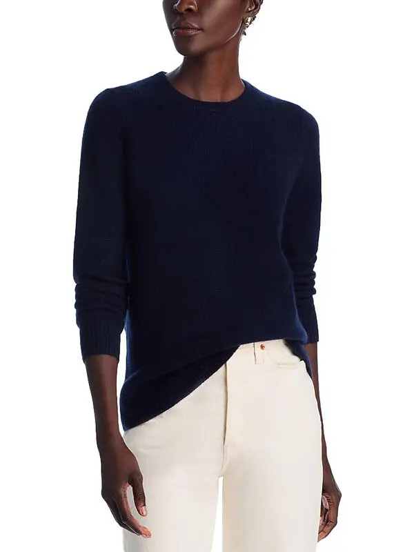Bloomingdale'S Crewneck Sweater - Navy