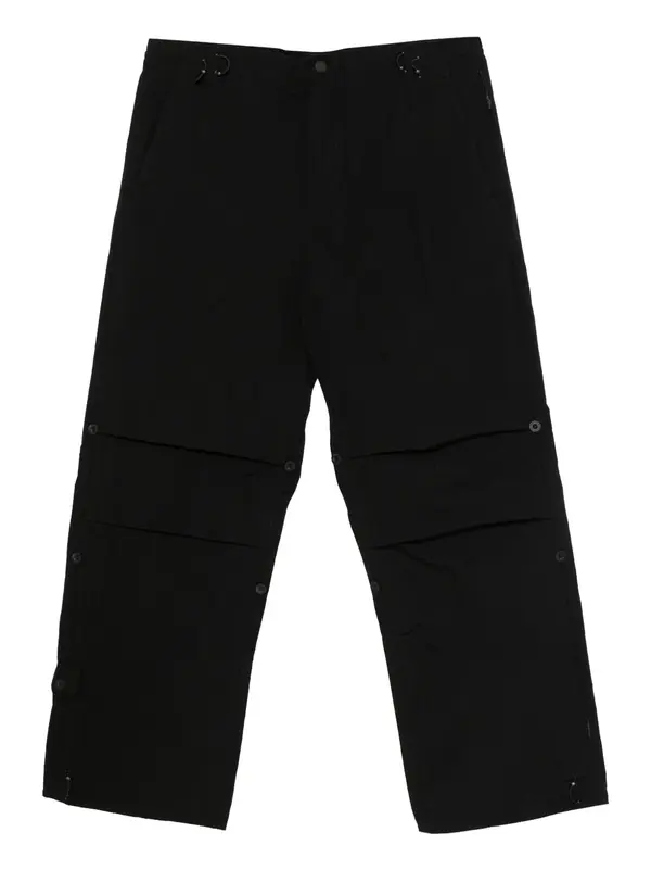 MAHARISHI Dart-detail Trousers - Black