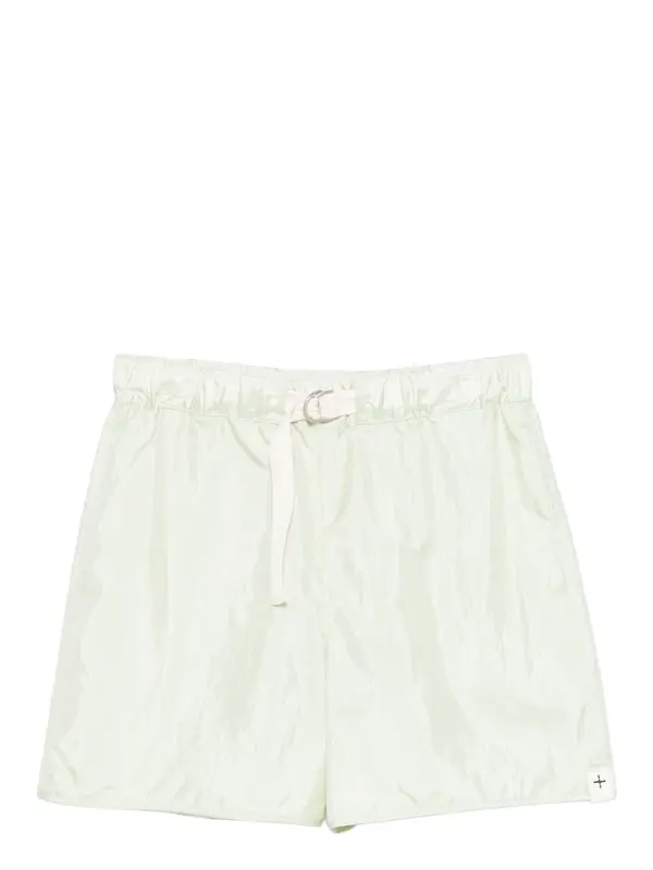 JIL SANDER Belted Shorts - Green