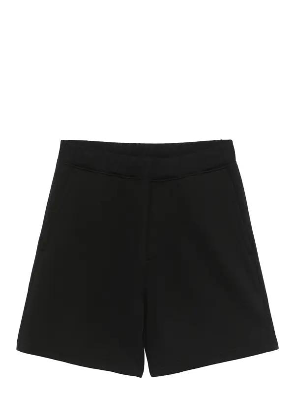 Dsquared2 Rubberised-logo Shorts - Black